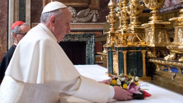 "I have news of great joy! We have a pope!" | The Divine Mercy