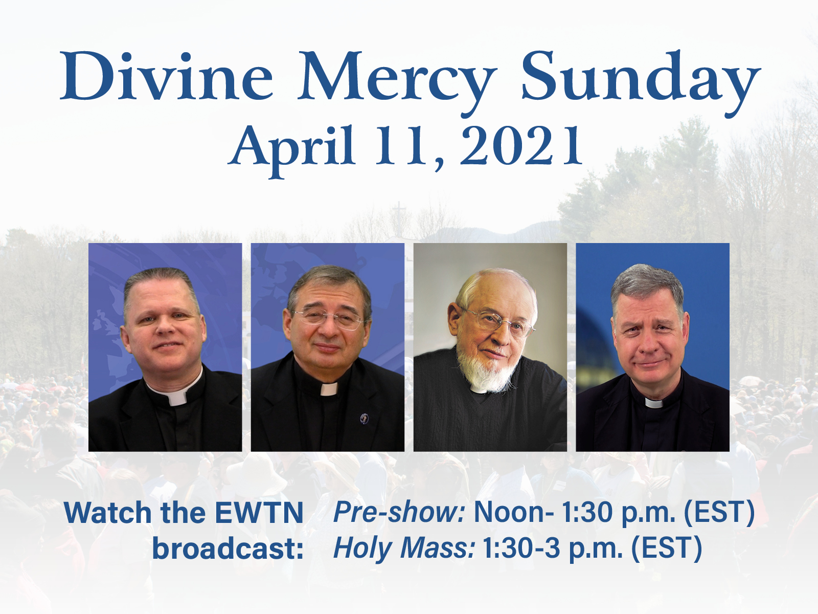 Join Us Virtually for Divine Mercy Sunday | The Divine Mercy