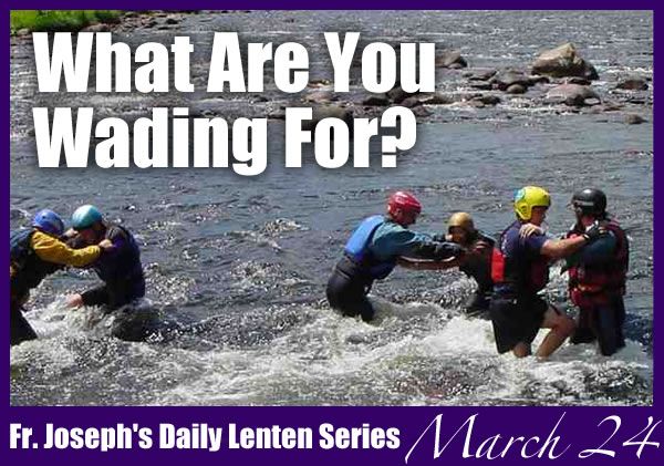 What Are You Wading For? | The Divine Mercy
