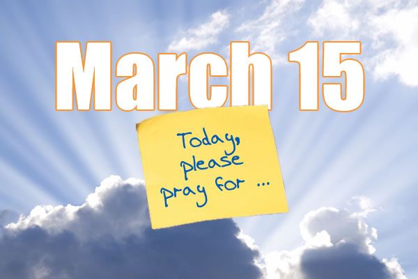 March 15 - Prayer Intention | The Divine Mercy