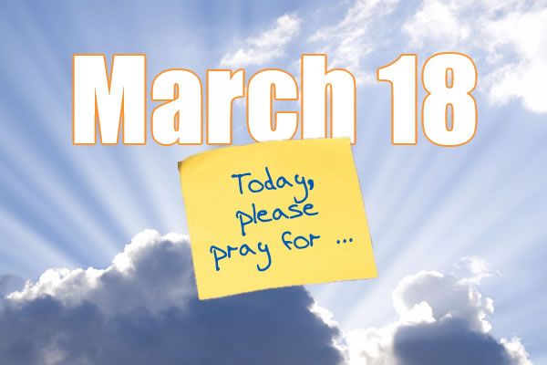 Prayer Intention - March 18 | The Divine Mercy
