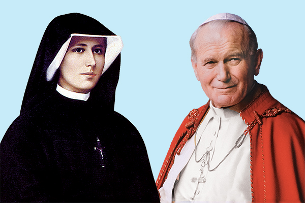 The Divine Mercy Connection: Saints Faustina and John Paul II | The ...